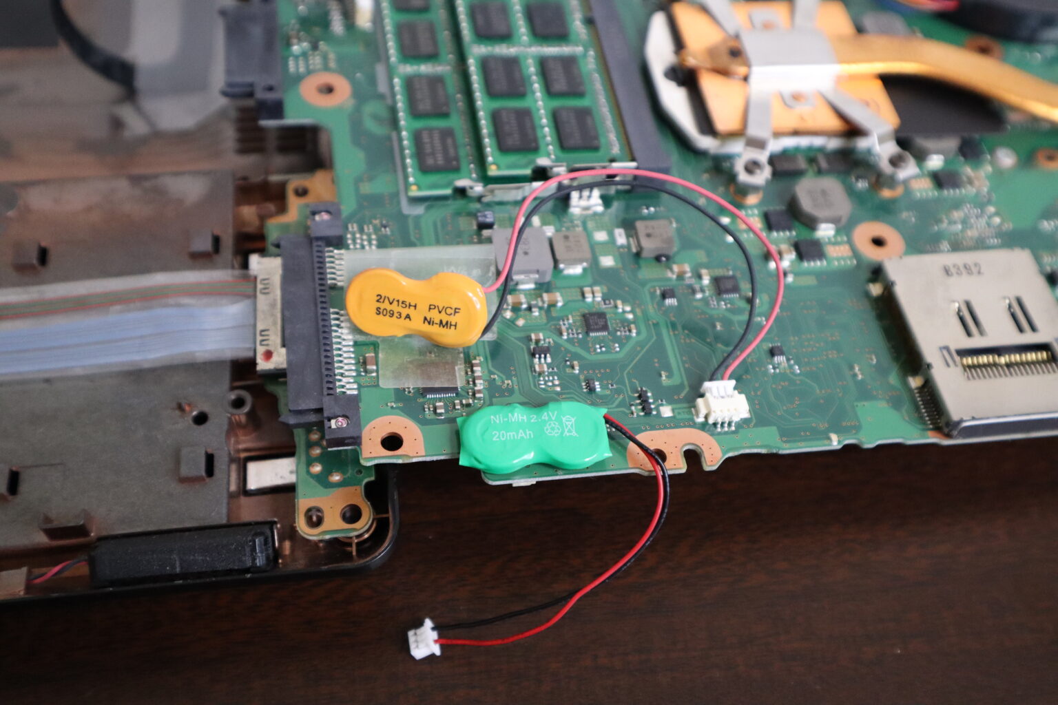 「RTC battery is low」が表示されて、パソコンが起動しない、TOSHIBA製ノートパソコン【B552/H ...